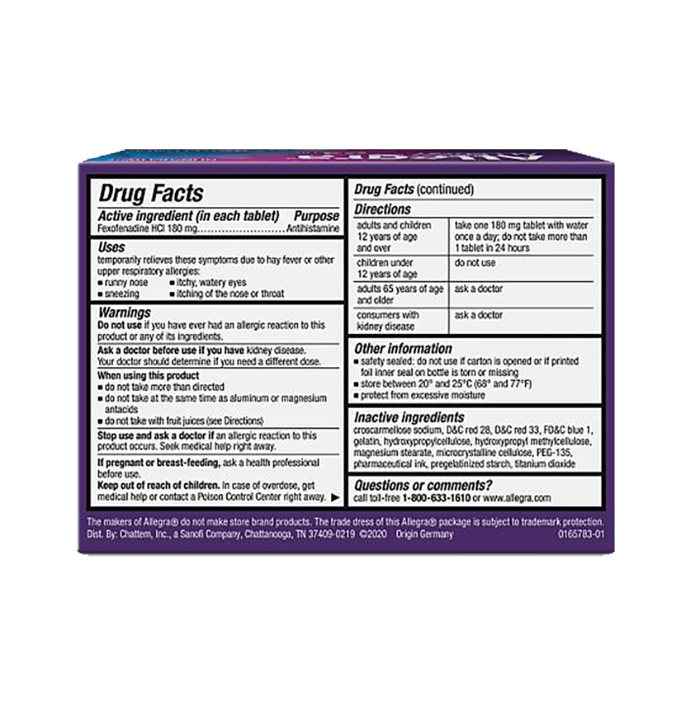 24 Hour Gelcaps | Allegra® Allergy Relief Medicine