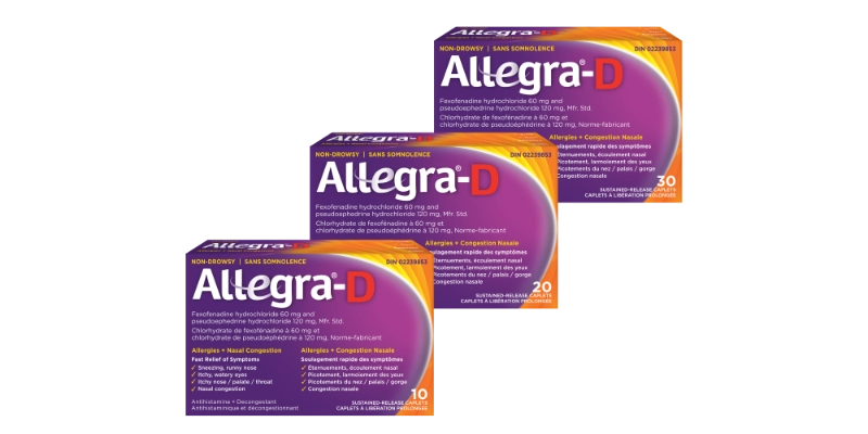 Allegra® | Soulagement rapide des symptômes d’allergies