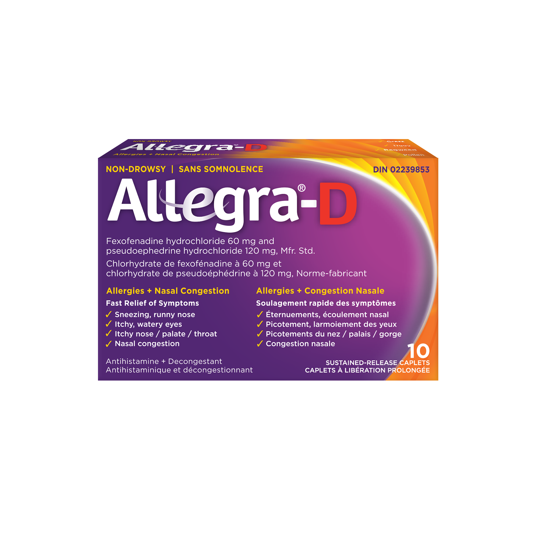 Allergy & Congestion Relief | Allegra® D-Tablets