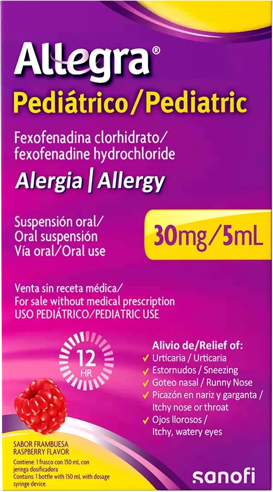 Allegra® Pediátrico (suspensión oral)